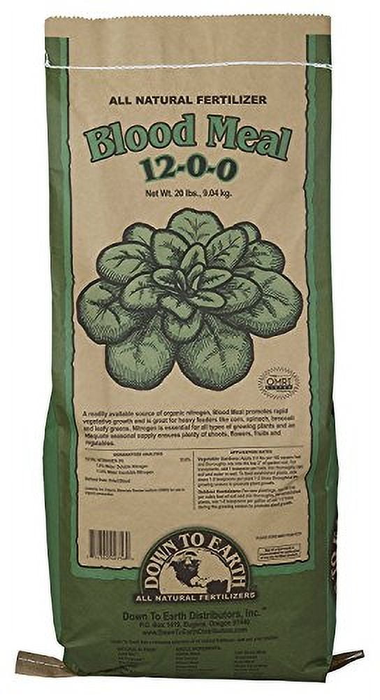 Blood Meal Fertilizer Mix 12--, 20 lb - Walmart.com