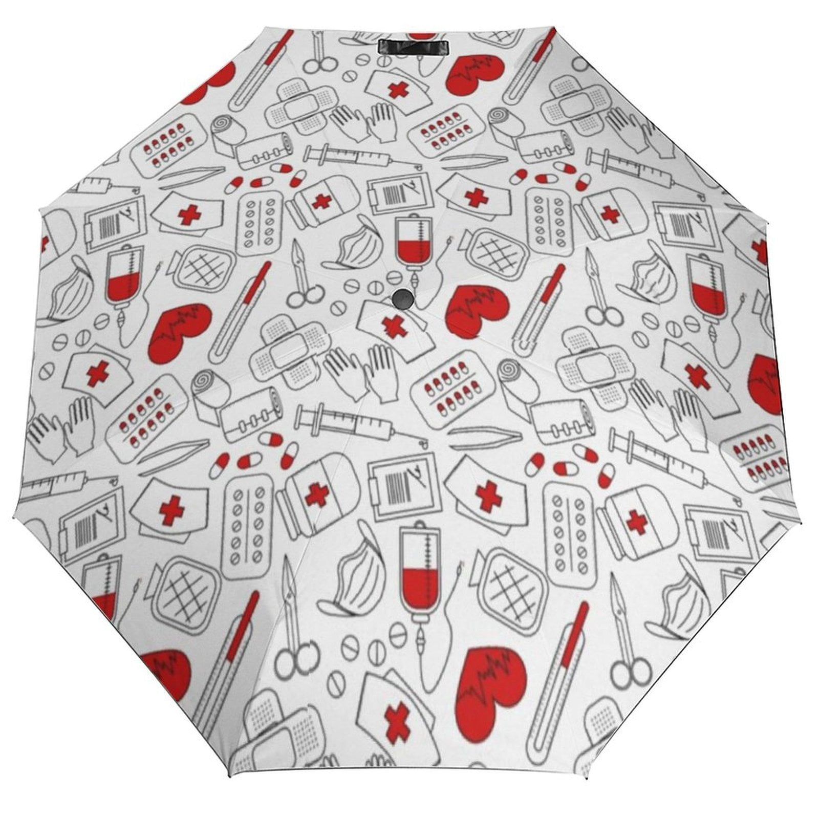 Blood Medical Equipment Pattern Rain Umbrella Sun Protection Sun ...