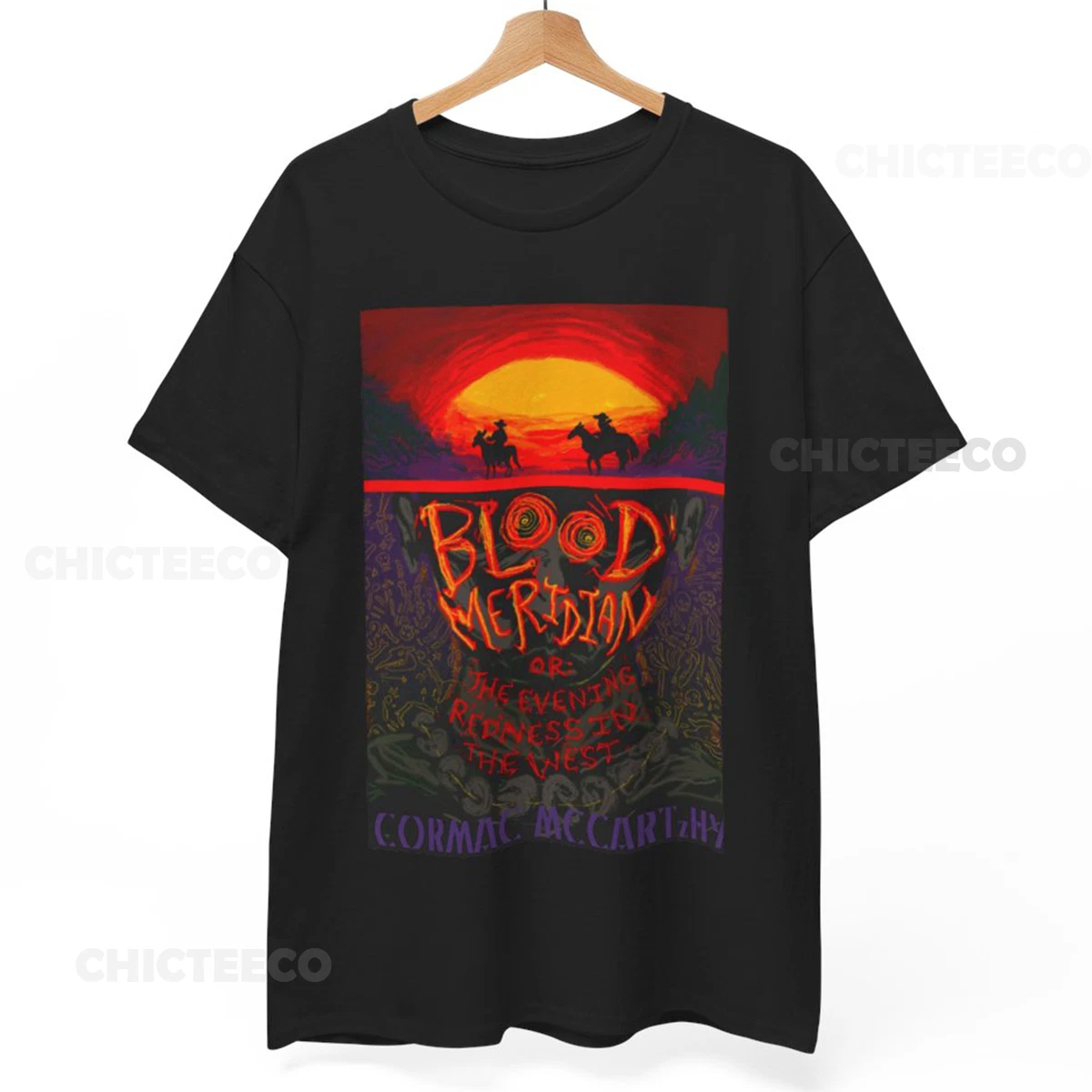 Blood Meridian Cormac Mccarthy - vintage western novel Tee - Walmart.com