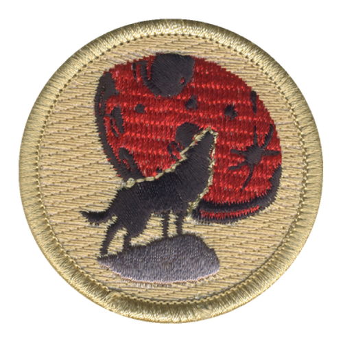 Blood Moon Werewolves Patrol Patch (Sew-on) - ClassB - Walmart.com