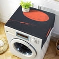 Blood MoonWasher and Dryer Covers Dust-Proof and Oil Resistant Fridge ...