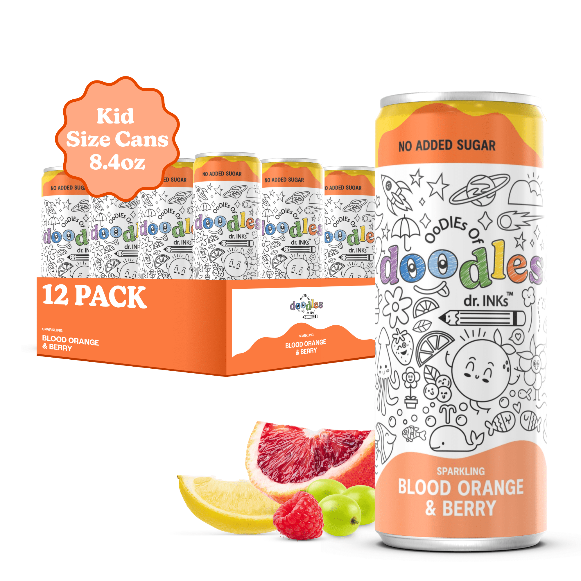 Blood Orange Berry Lightly Sparkling- Introducing Oodles of Doodles ...