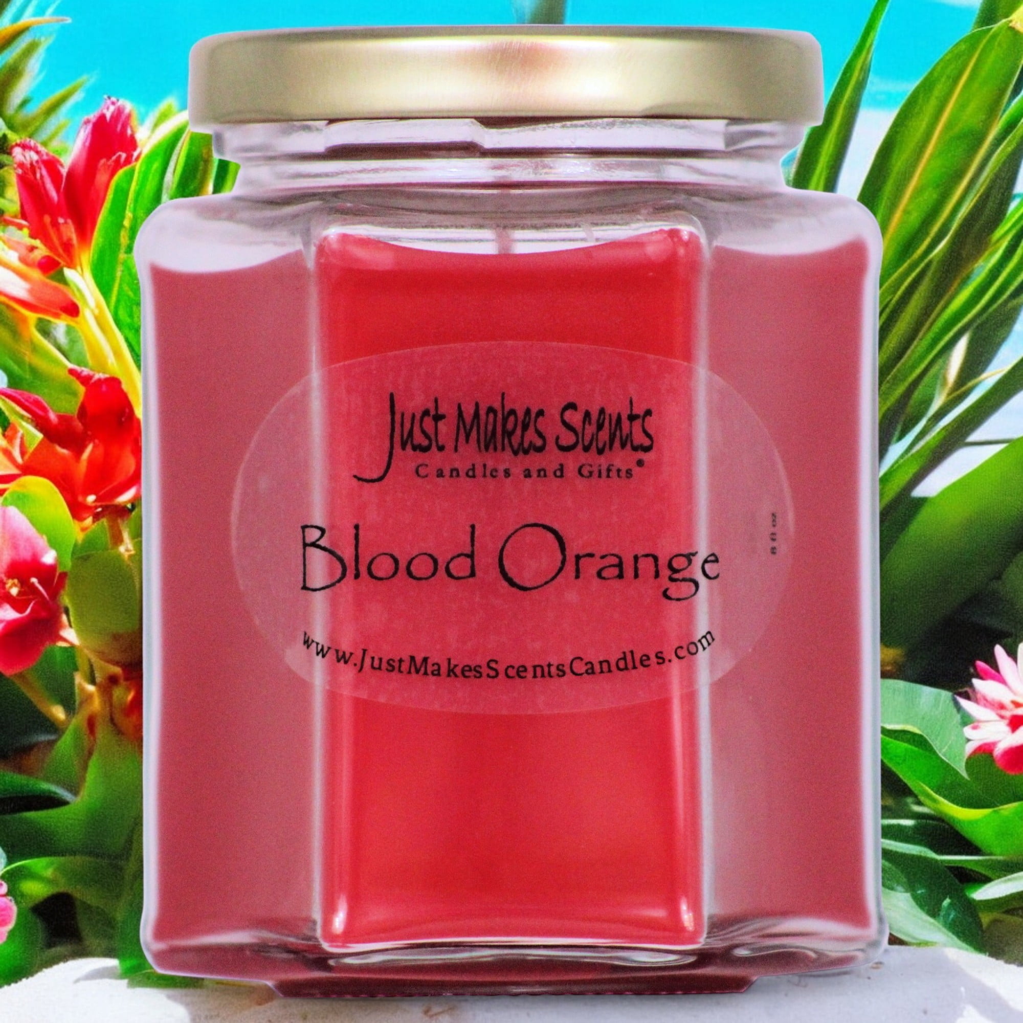Blood Orange Candle -Just Makes Scents - Walmart.com