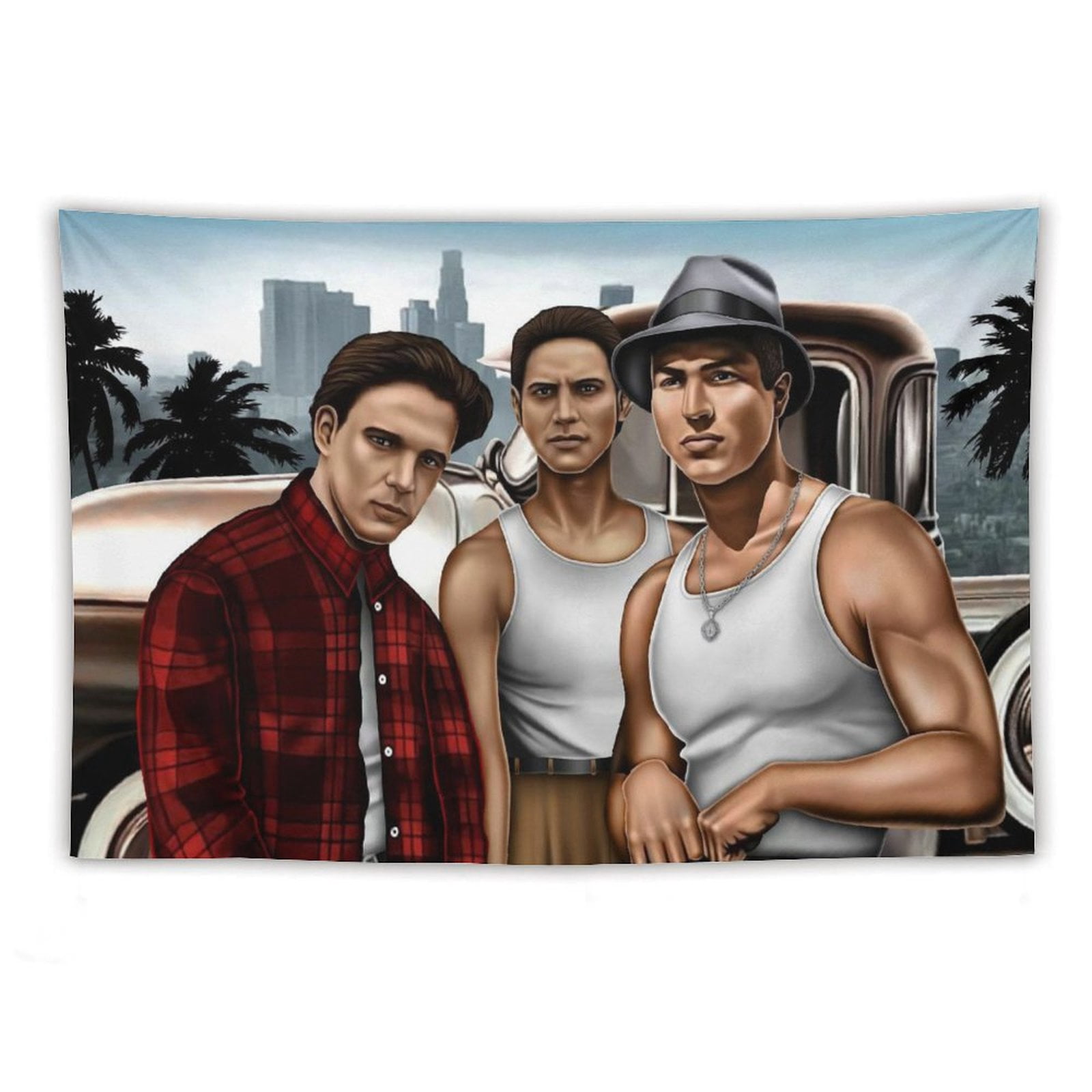 Blood in Blood Out Artwork Japanese Anime Tapesty Wall Tapestry Cartoon ...