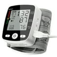 BDUN Wrist Blood Pressure Monitor, Rechargeable USB Device with Voice ...