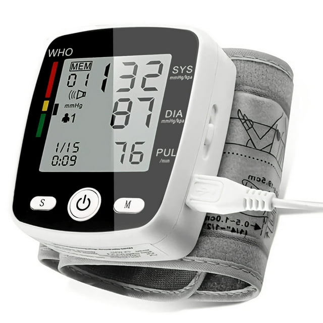 Blood Pressure Monitor, BDUN Rechargable Blood Pressure Machine Wrist ...