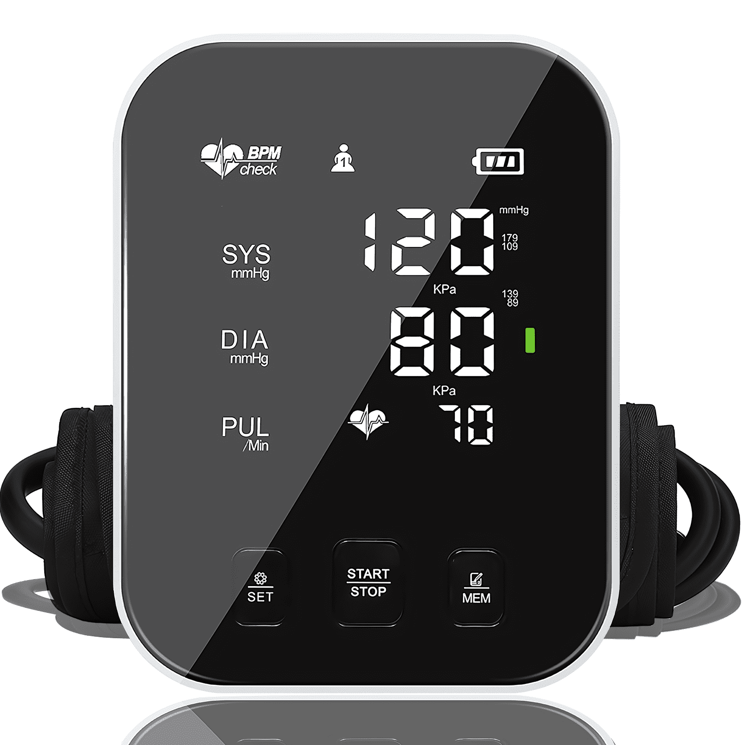 Blood Pressure Monitor - Digital Bp Machine - Automatic Upper Arm Blood ...