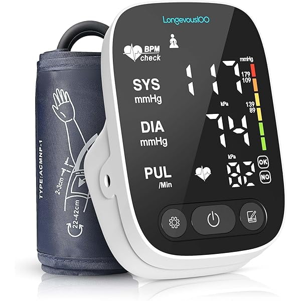 Blood Pressure Monitor for Home Use, Automatic BP Machine Digital High ...
