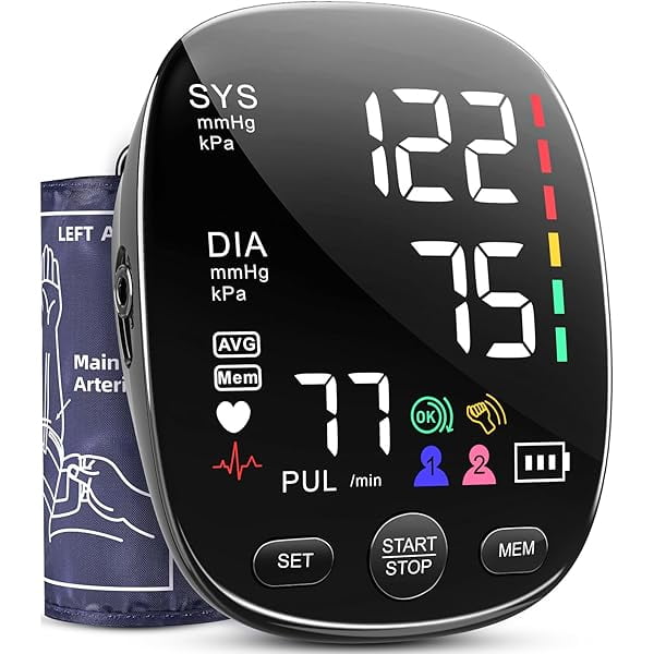 Blood Pressure Monitor for Home Use: Automatic Upper Arm Blood Pressure ...