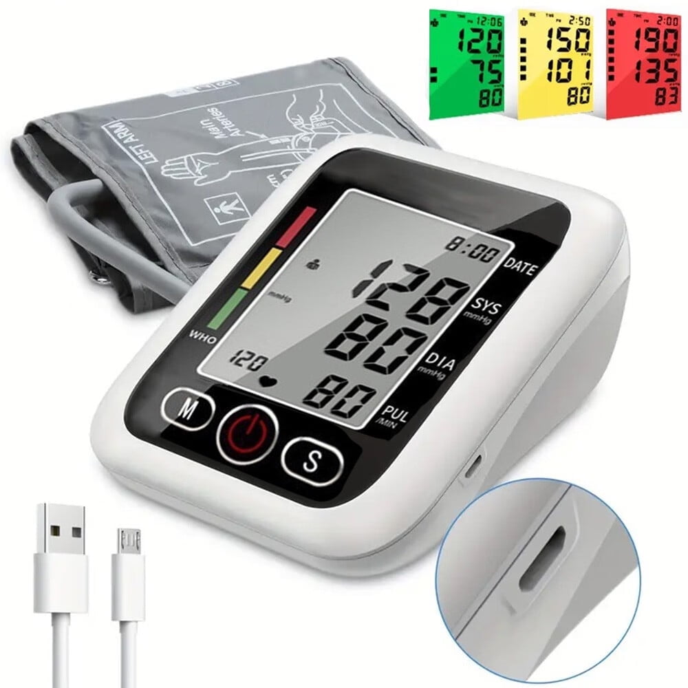 Blood Pressure Monitor with Extra Large Cuffs,Automatic Accurate ...