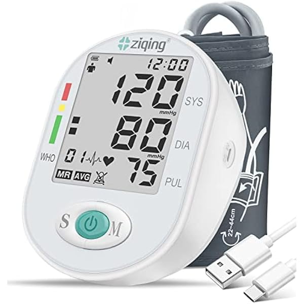 Blood Pressure Monitors, Bp Monitor - Blood Pressure Machine Large Cuff ...