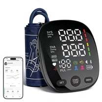 Greater Goods Bluetooth Blood Pressure Monitor with Automatic Upper Arm ...