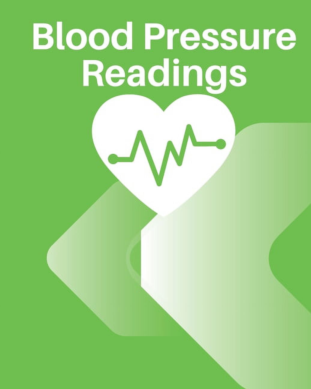 Blood Pressure Readings: 8×10" BP Tracker for Medical Officers ...