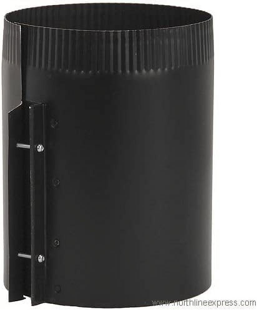 Chimney 73698 Stovepipe - 24 Gauge - 6 Inch Draw Band - Walmart.com