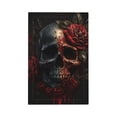Blood Skull Roses No Device Blank Wall Plate 1 Gang Decorative ...