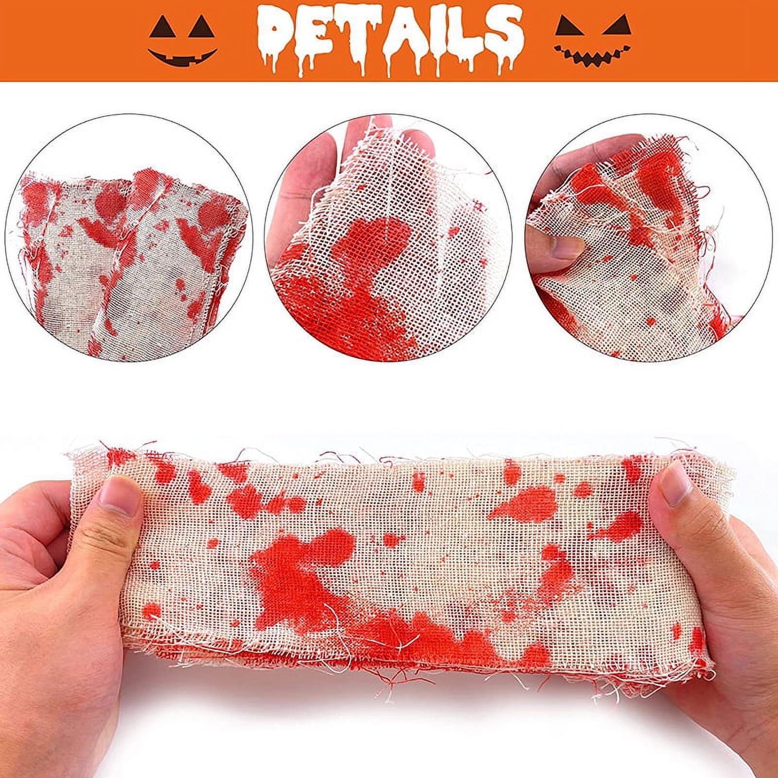 Blood-Soaked Tape, Isolation Gauze, Warning Stripe for Scenic Decor ...