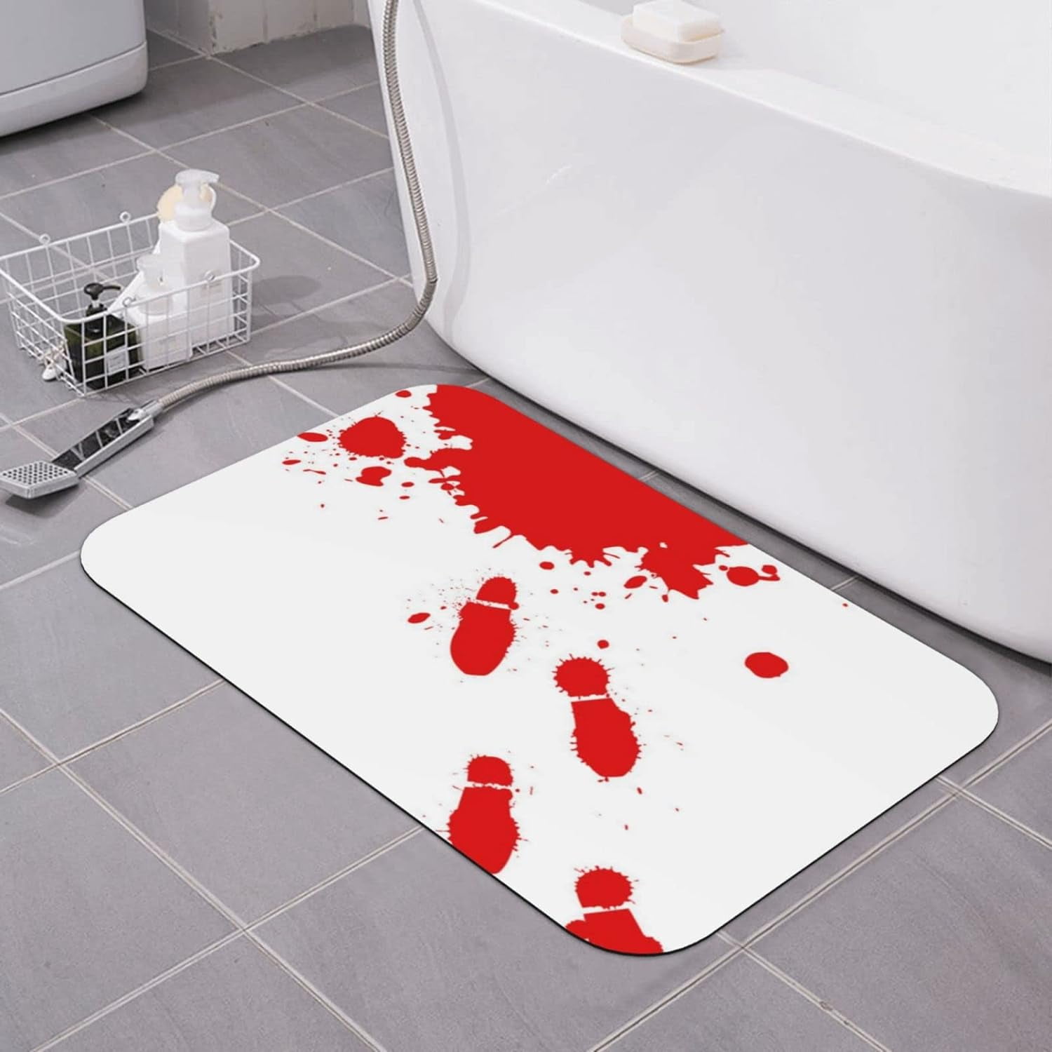 Bathroom Mat Blood