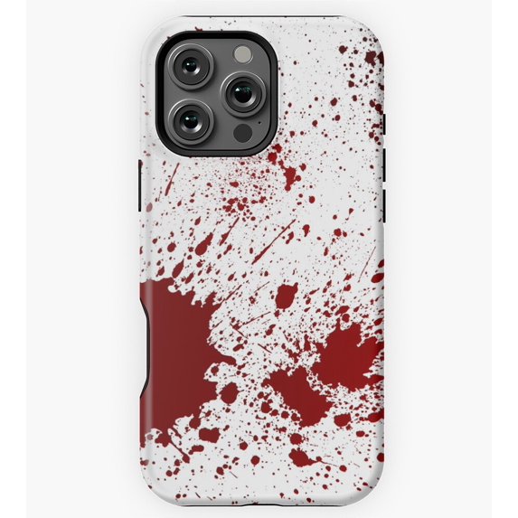Blood Splatter GA6860 Phone Case for iPhone 11 to 17 Pro Max - Walmart.com