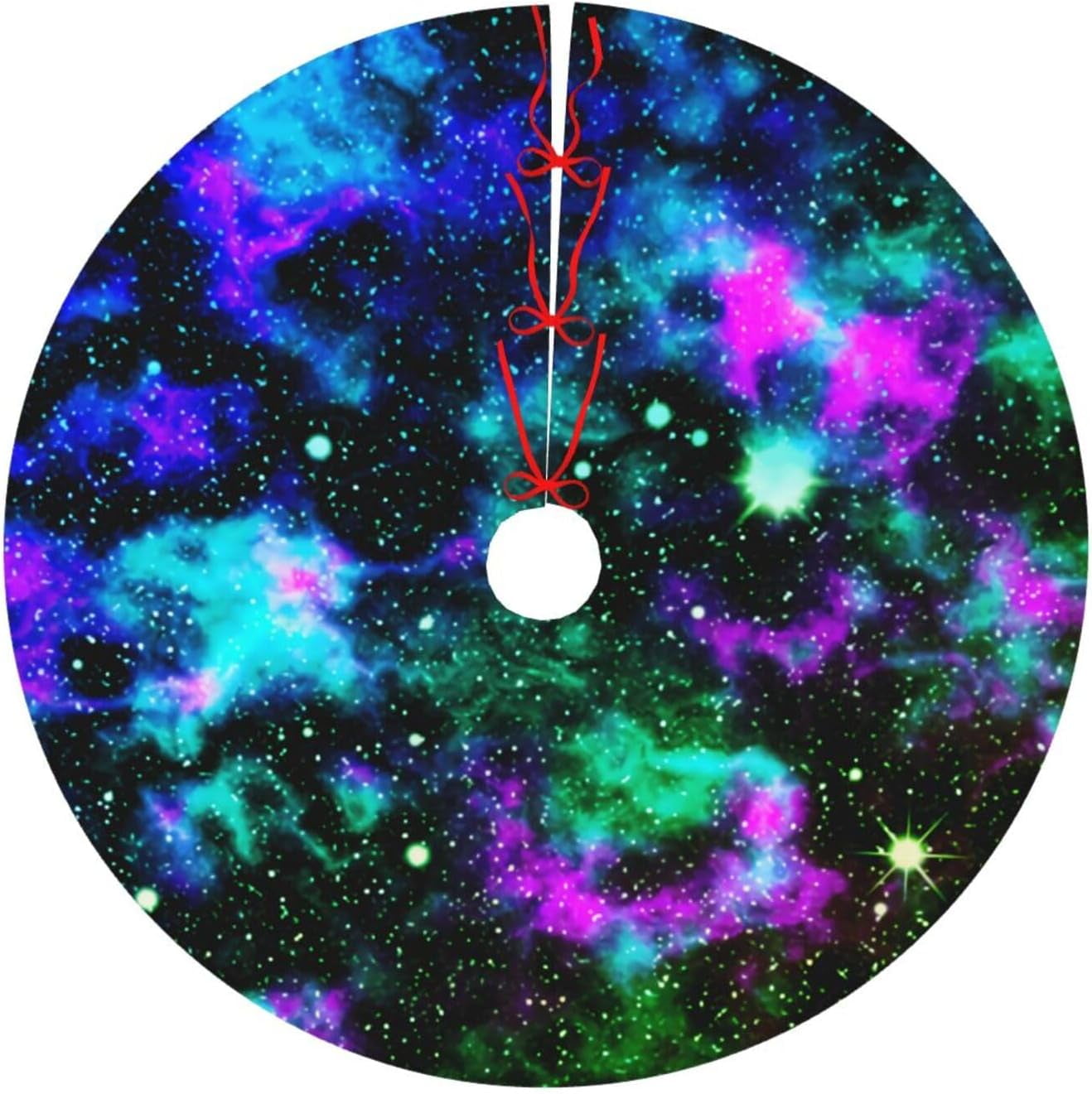 Blood Splatter Horror Christmas Tree Skirt Xmas Tree Mat Halloween ...