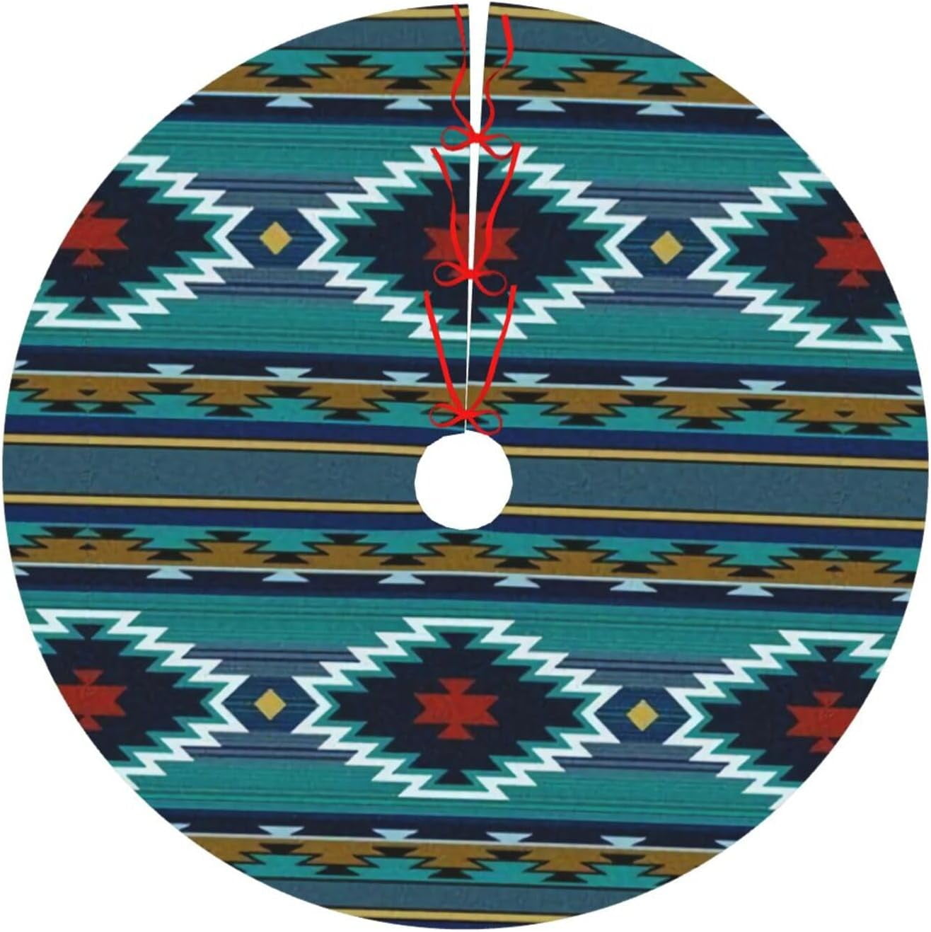 Blood Splatter Horror Christmas Tree Skirt Xmas Tree Mat Halloween ...