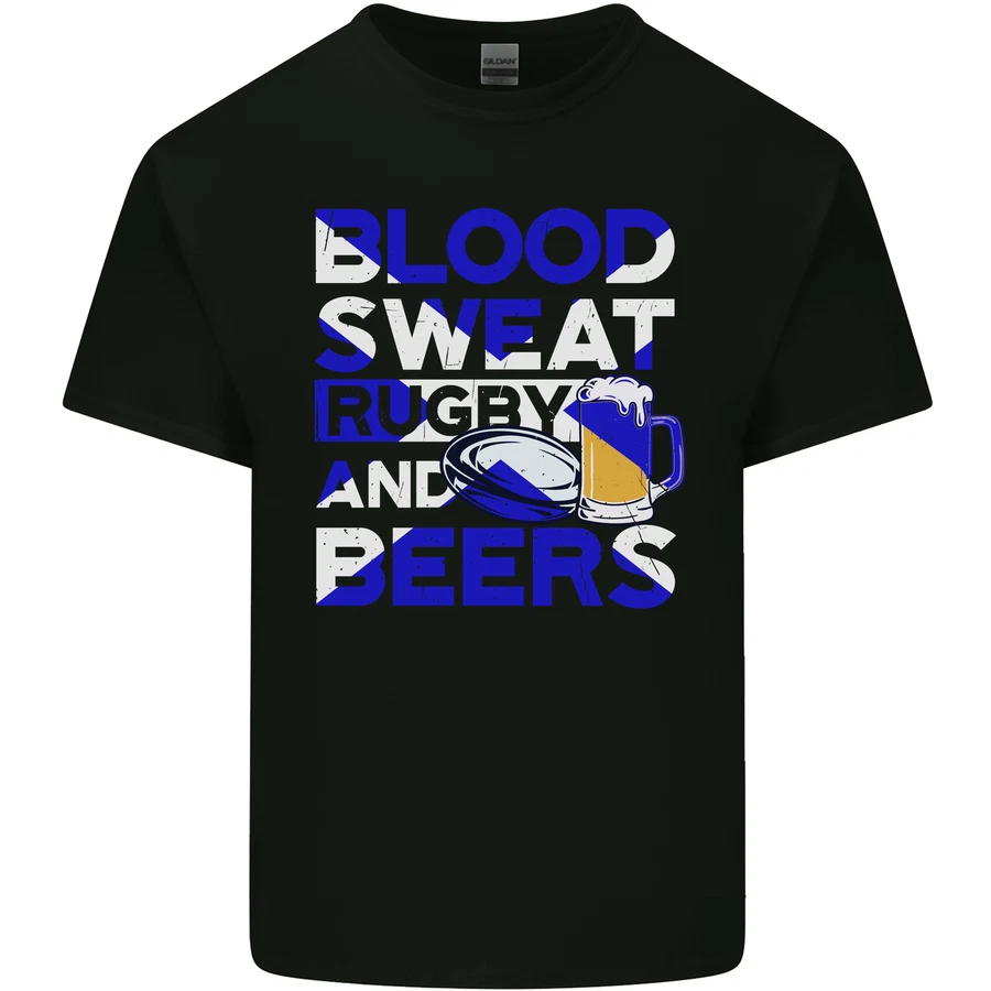 Blood Sweat Rugby and Beverages Scotland Celtic Team Sports Supporter ...