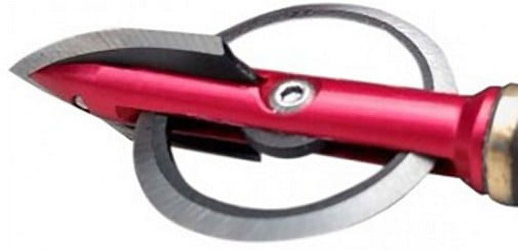Blood Therapy OCD Broadheads 3-Pack 100-Grain Red Circular Blade for ...