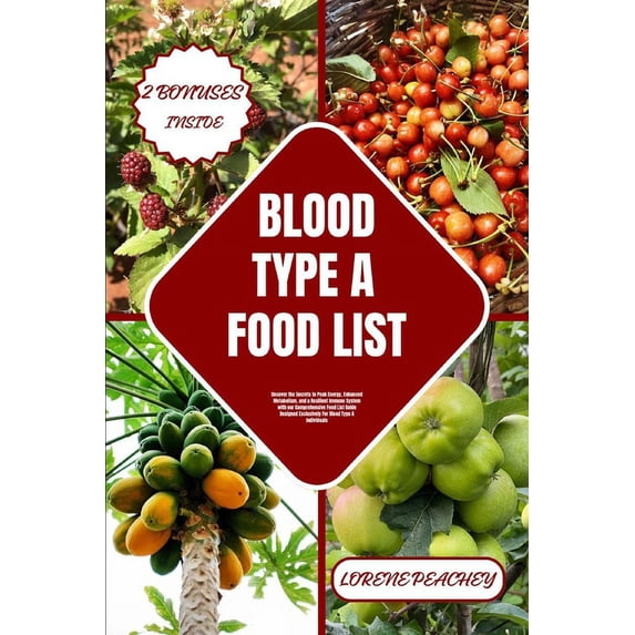 Blood Type Cuisine Chronicles: Blood Type a Food List: Uncover the ...