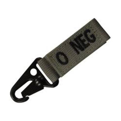 Blood Type Key Chain (O Negative) Color- Foliage - Walmart.com