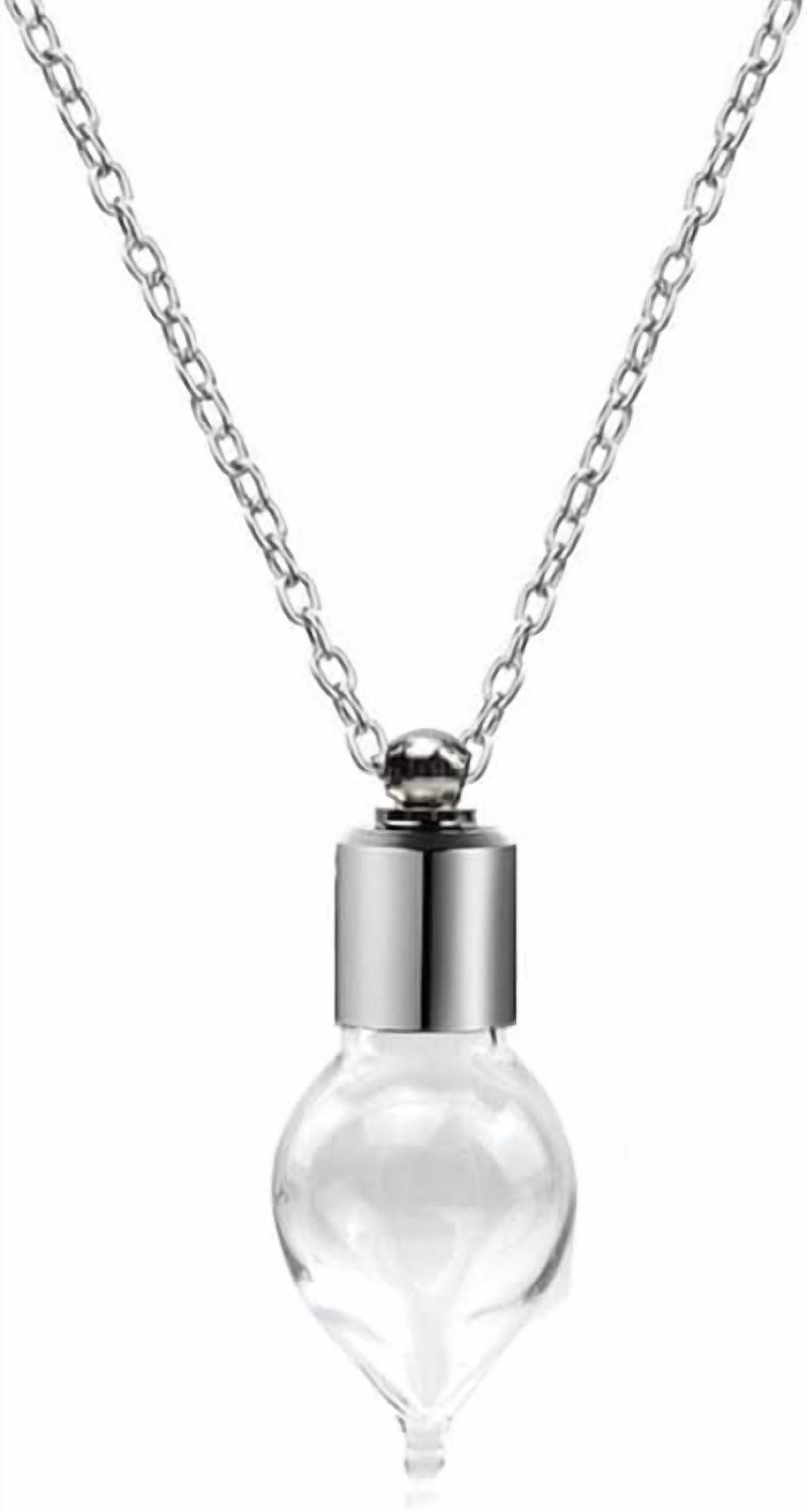Blood Vial Necklace Stainless Steel Glass Star Vial Lanugo Bottle ...