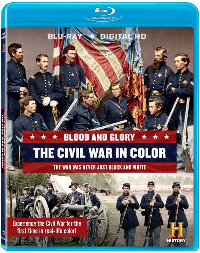Blood and Glory: The Civil War in Color (Blu-ray) - Walmart.com