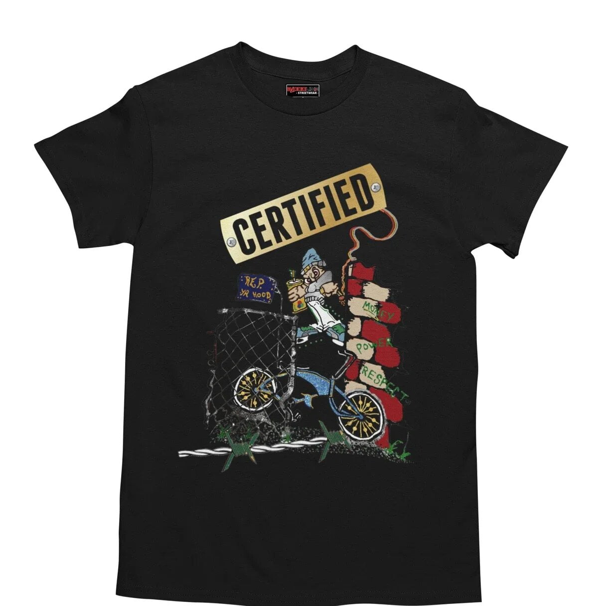 BloodLine StreetWear "Certified Help" Tee- Unisex Cotton T-Shirt - Soft ...