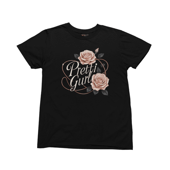 BloodLine StreetWear “Pretti Gurl Dreams” Tee – Women’s Cotton Short ...