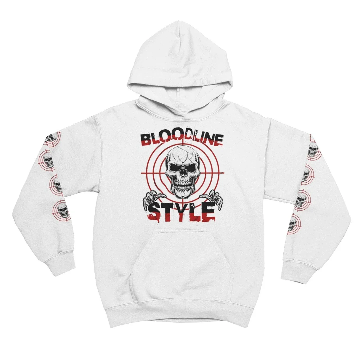 BloodLine StreetWear " BloodLine Style" Long Sleeve Hoodie Sweatshirt ...