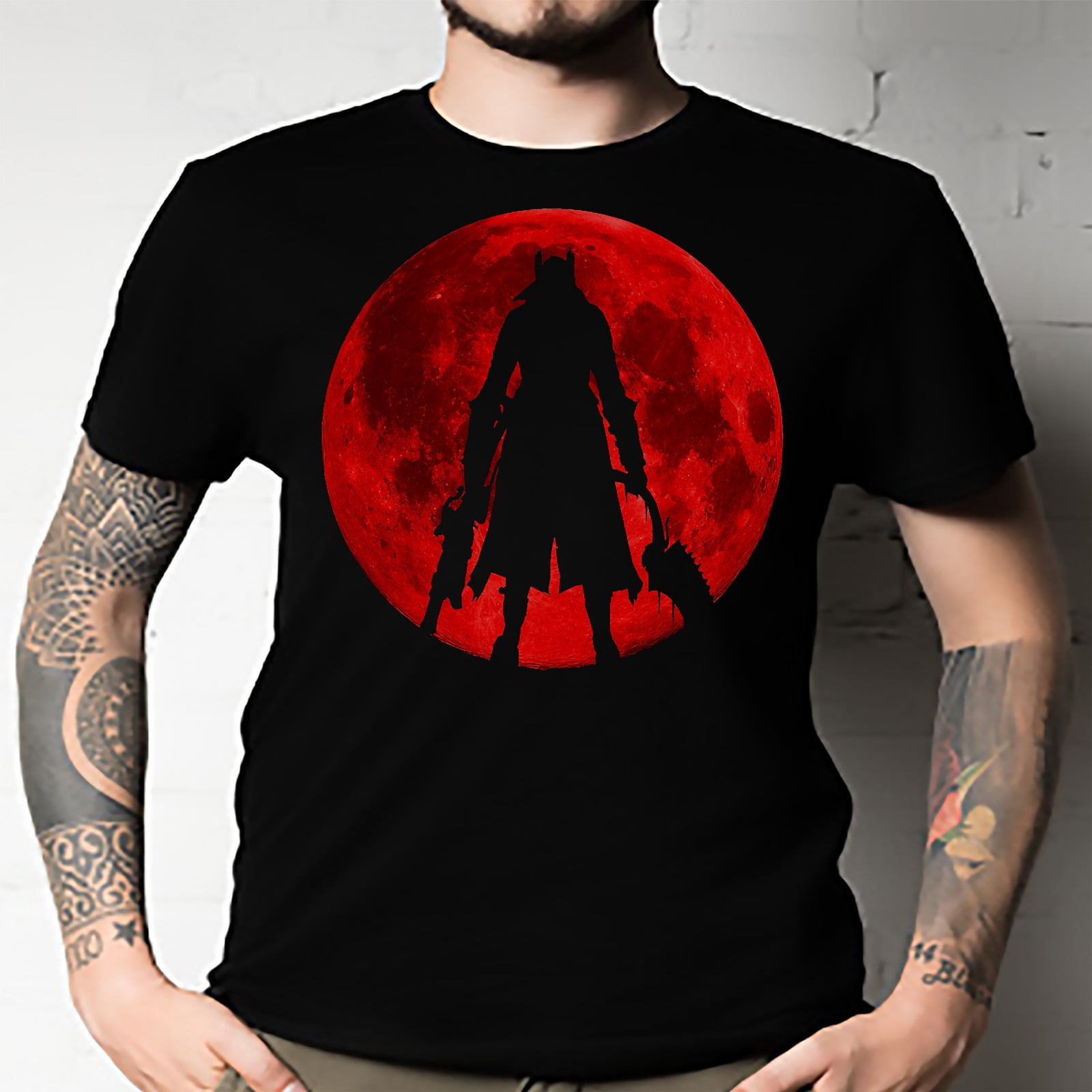 Bloodborne Graphic T-Shirt Bloodborne Black Unisex All Size - Walmart.com