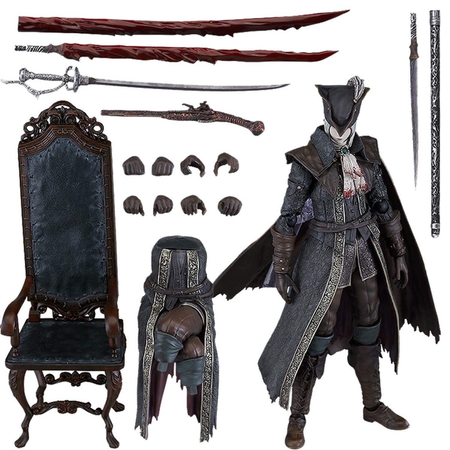 Bloodborne Lady Maria DX Ver. Figma Action Figure - Walmart.com