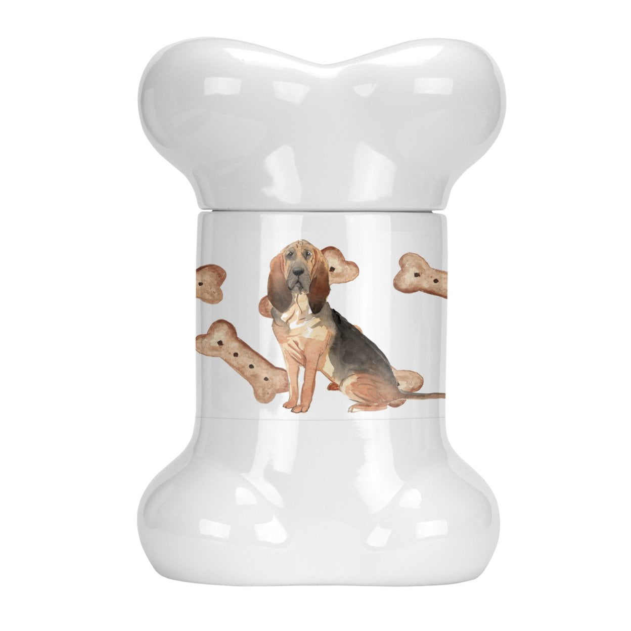 Bloodhound Bone Shaped Treat Jar - Walmart.com