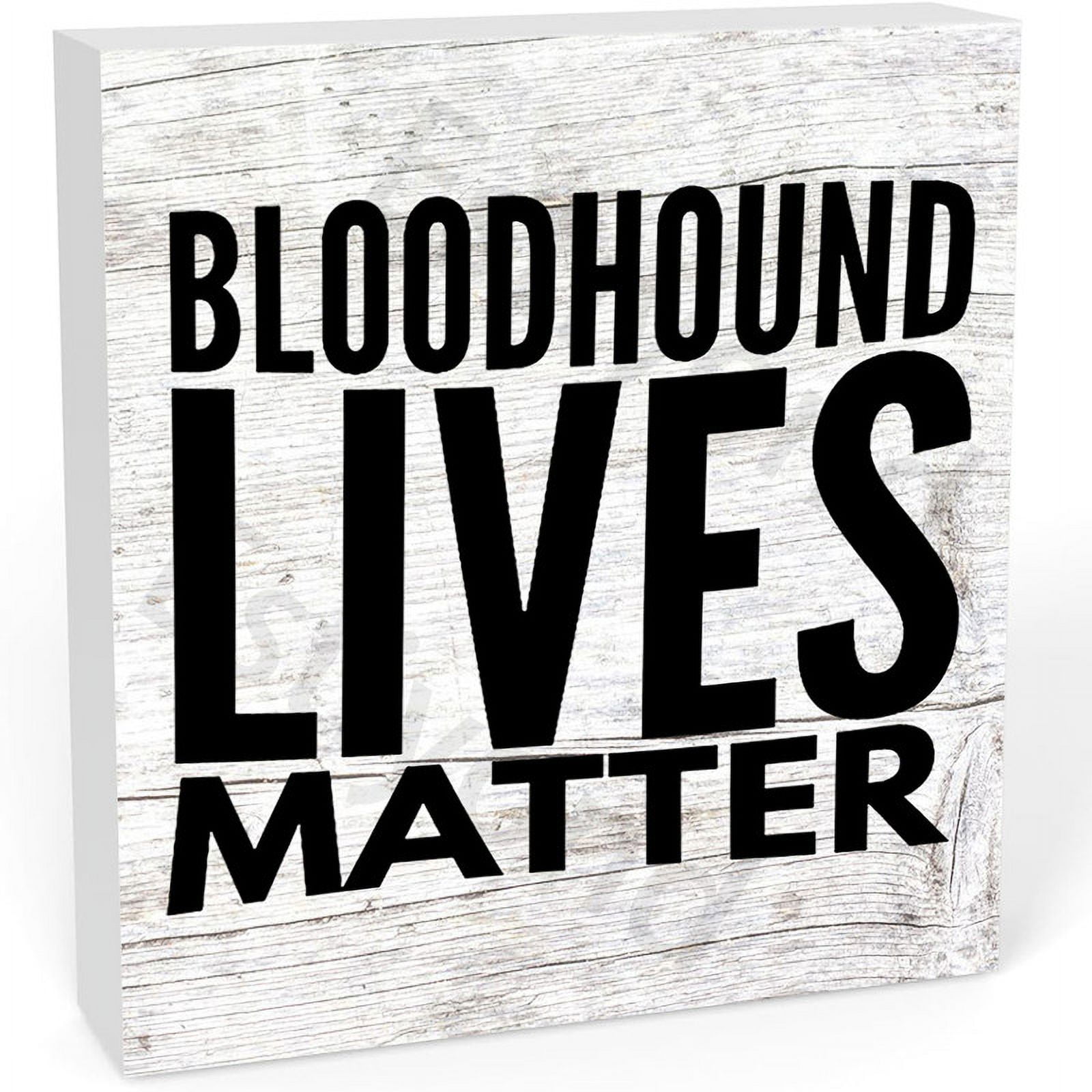 Bloodhound Gift Blood Hound Owner Bloodhound Dog Wooden Box Sign ...