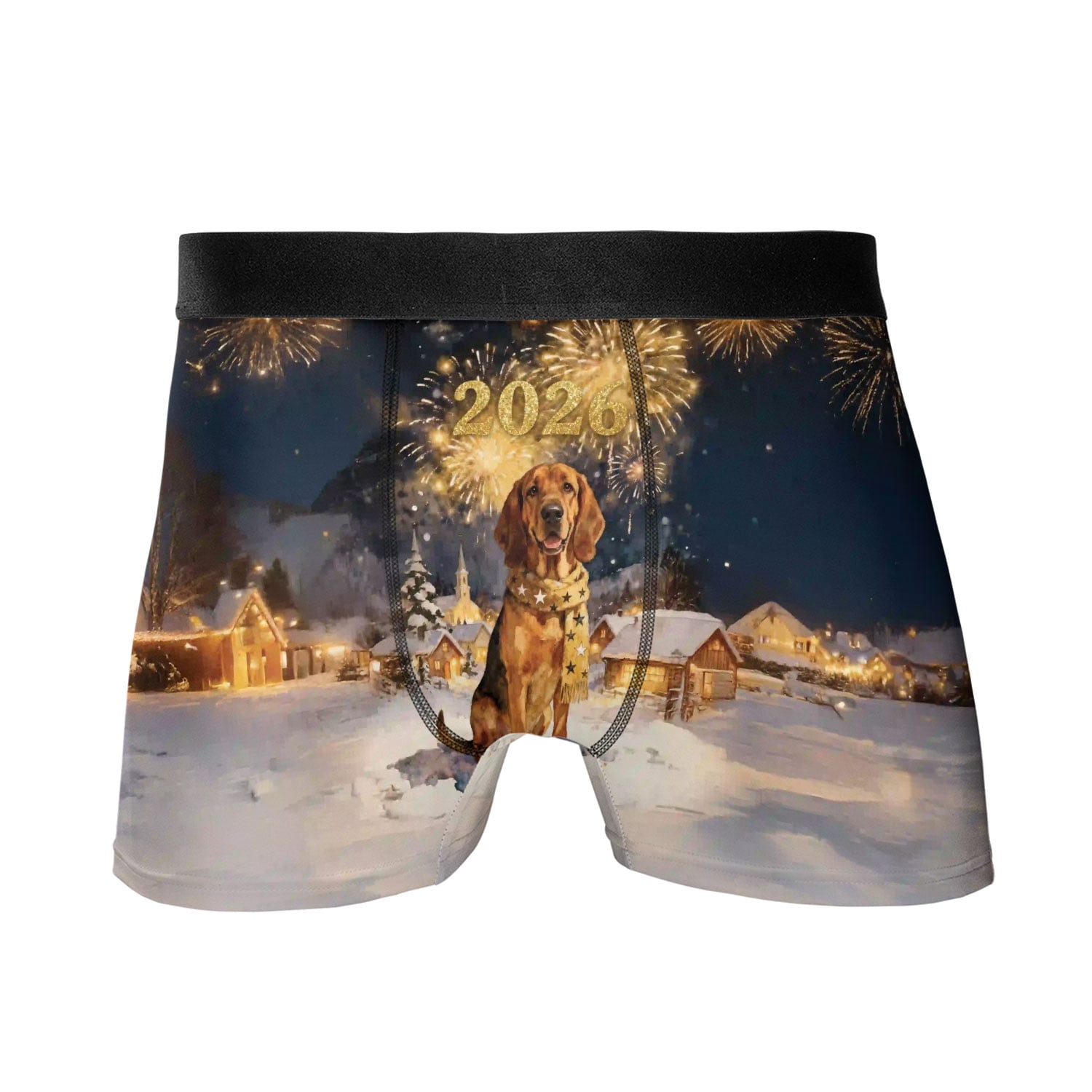 Bloodhound Happy New Year 2026 with Fireworks on New Year's Eve All ...