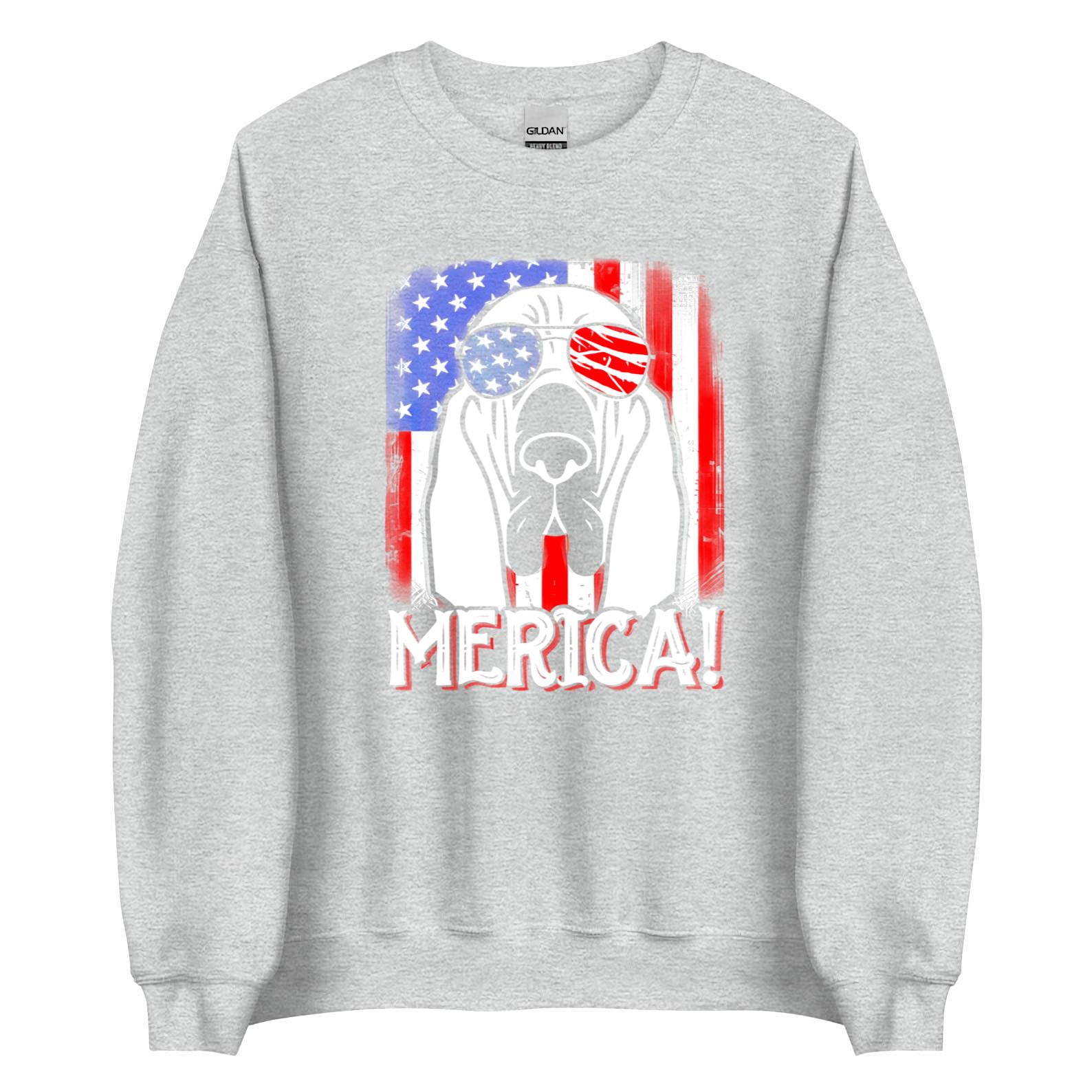 Bloodhound Merica T-Shirt Made in the USA Size S to 5XL-TH31565 ...