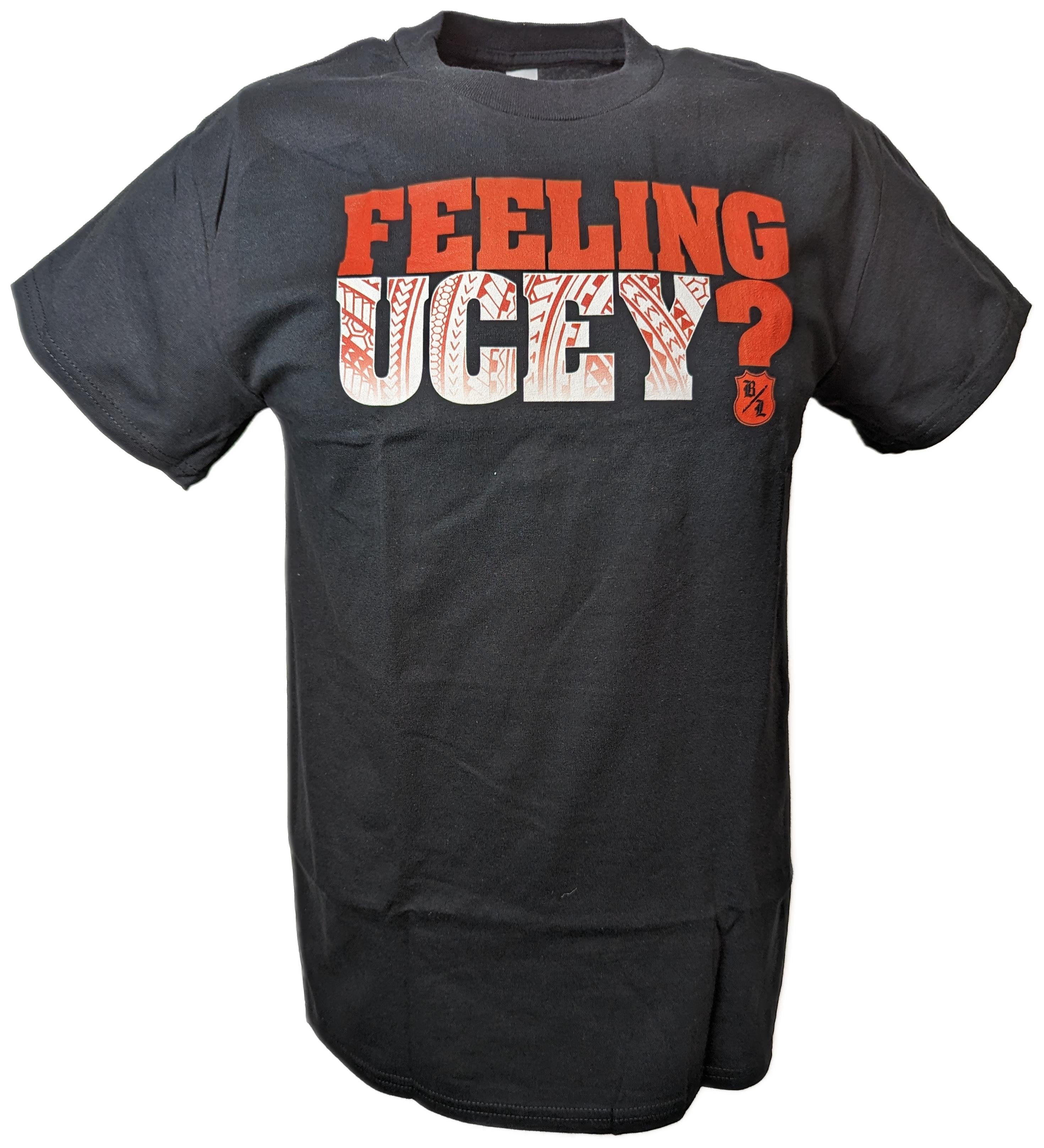 Bloodline Feeling Ucey Jimmy Jey Uso Black T-shirt - Walmart.com