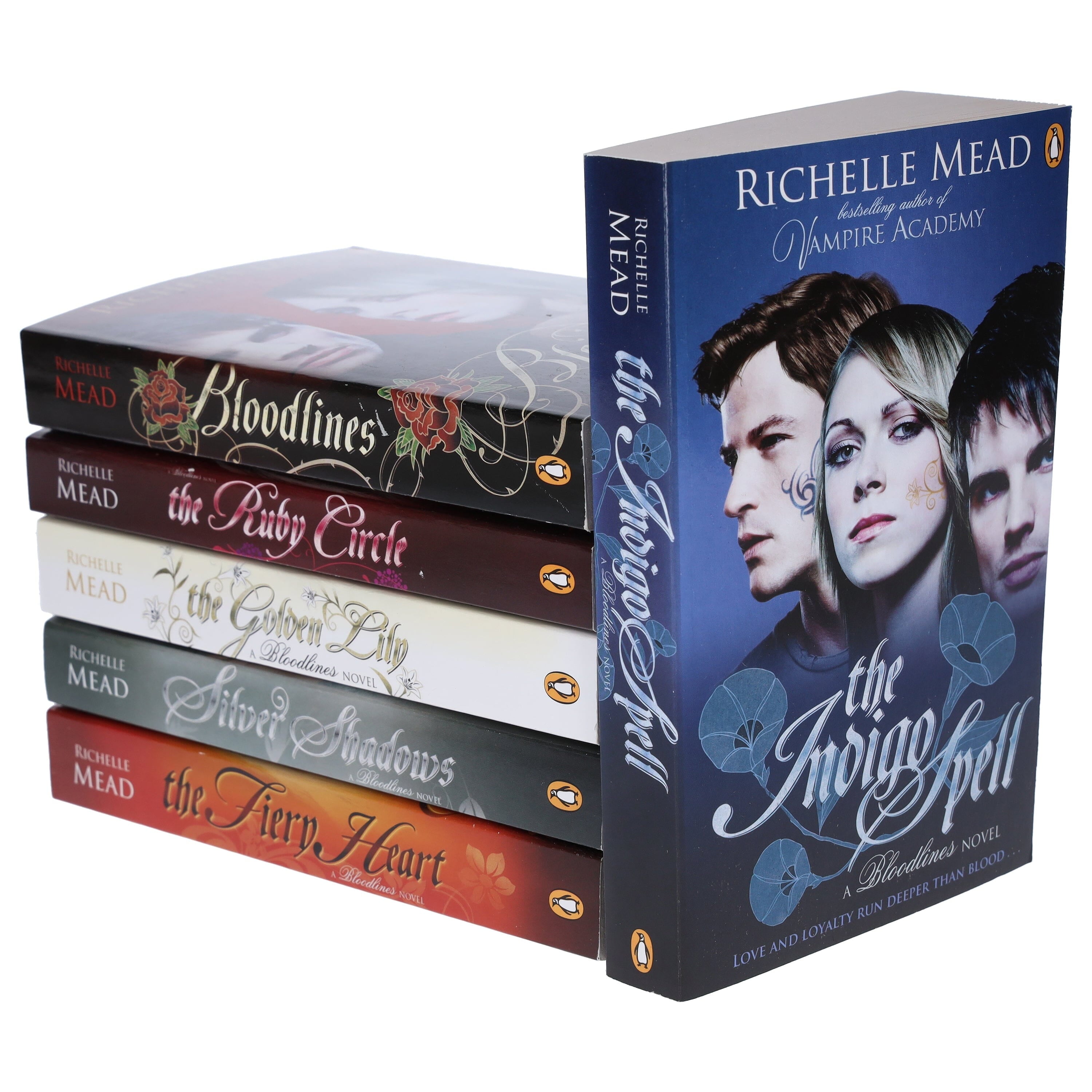 Richelle Mead Bloodlines 6 Books Collection Set (Bloodlines, The Golden ...