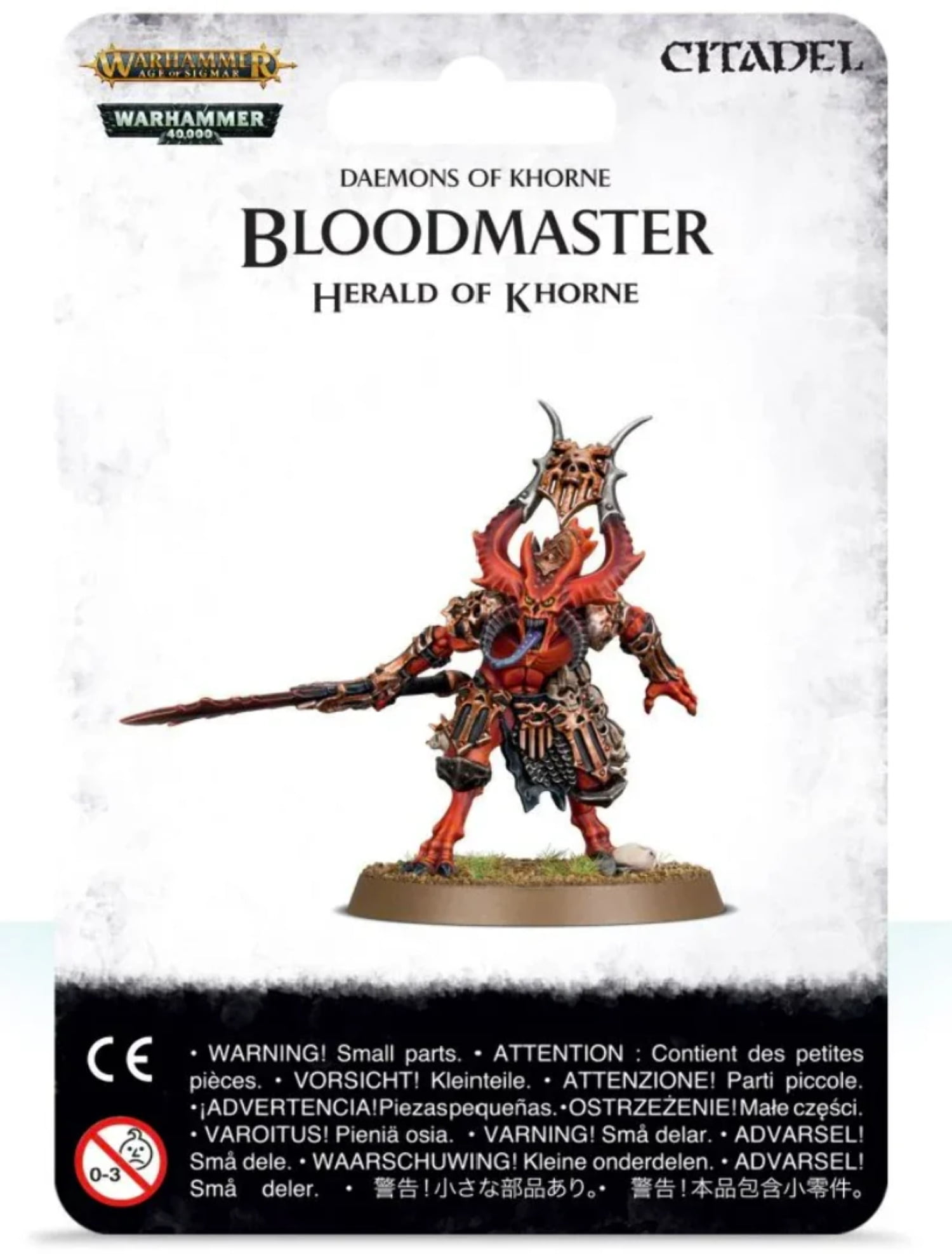 Bloodmaster Herald of Khorne Daemons Warhammer Age of Sigmar NIB ...