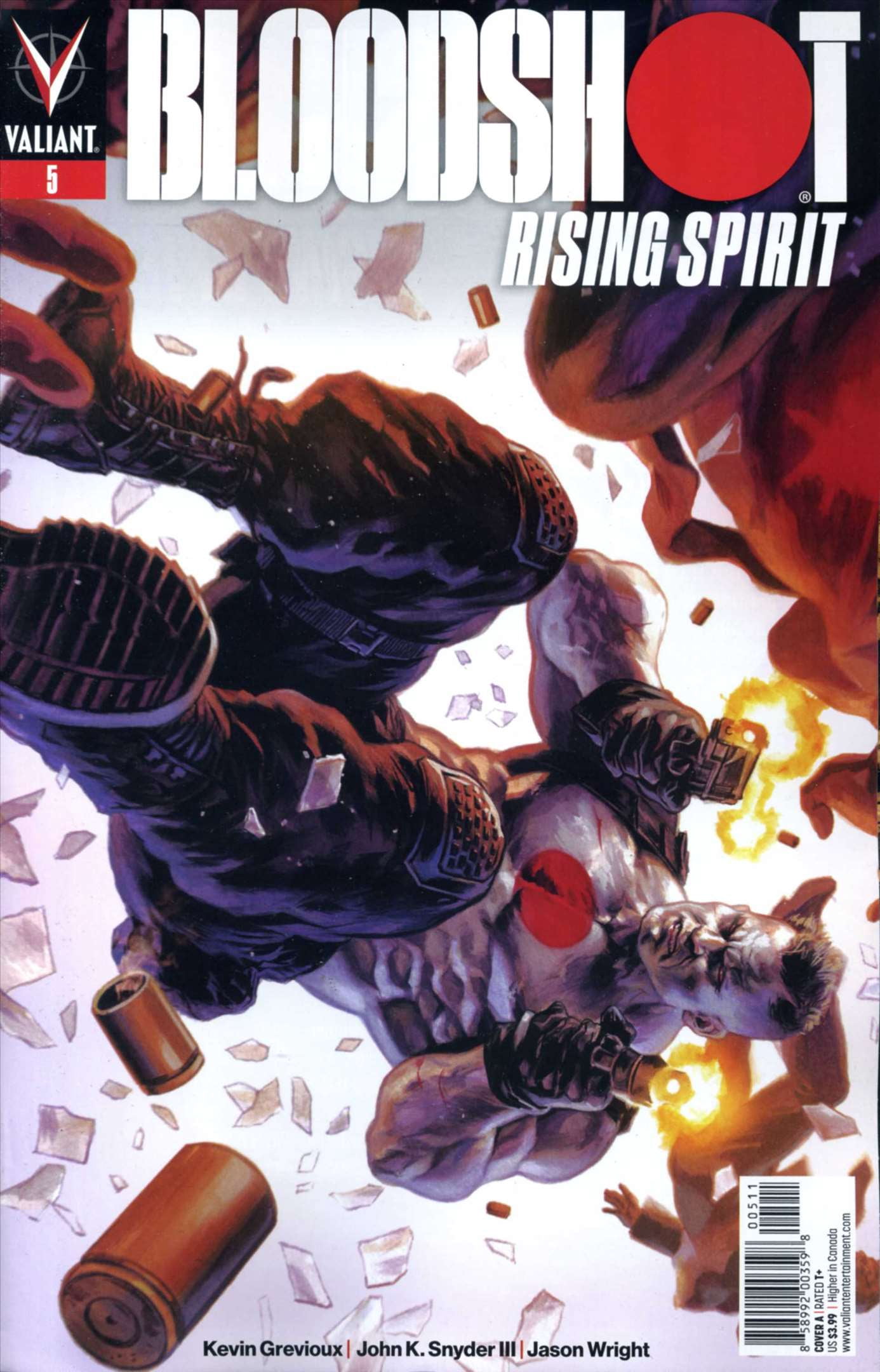 Bloodshot: Rising Spirit #5A VF ; Valiant Comic Book - Walmart.com