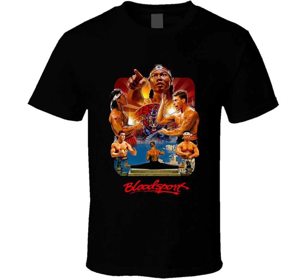 Bloodsport 80s Martial Arts Movie Kumite Tournament Design Unisex T ...