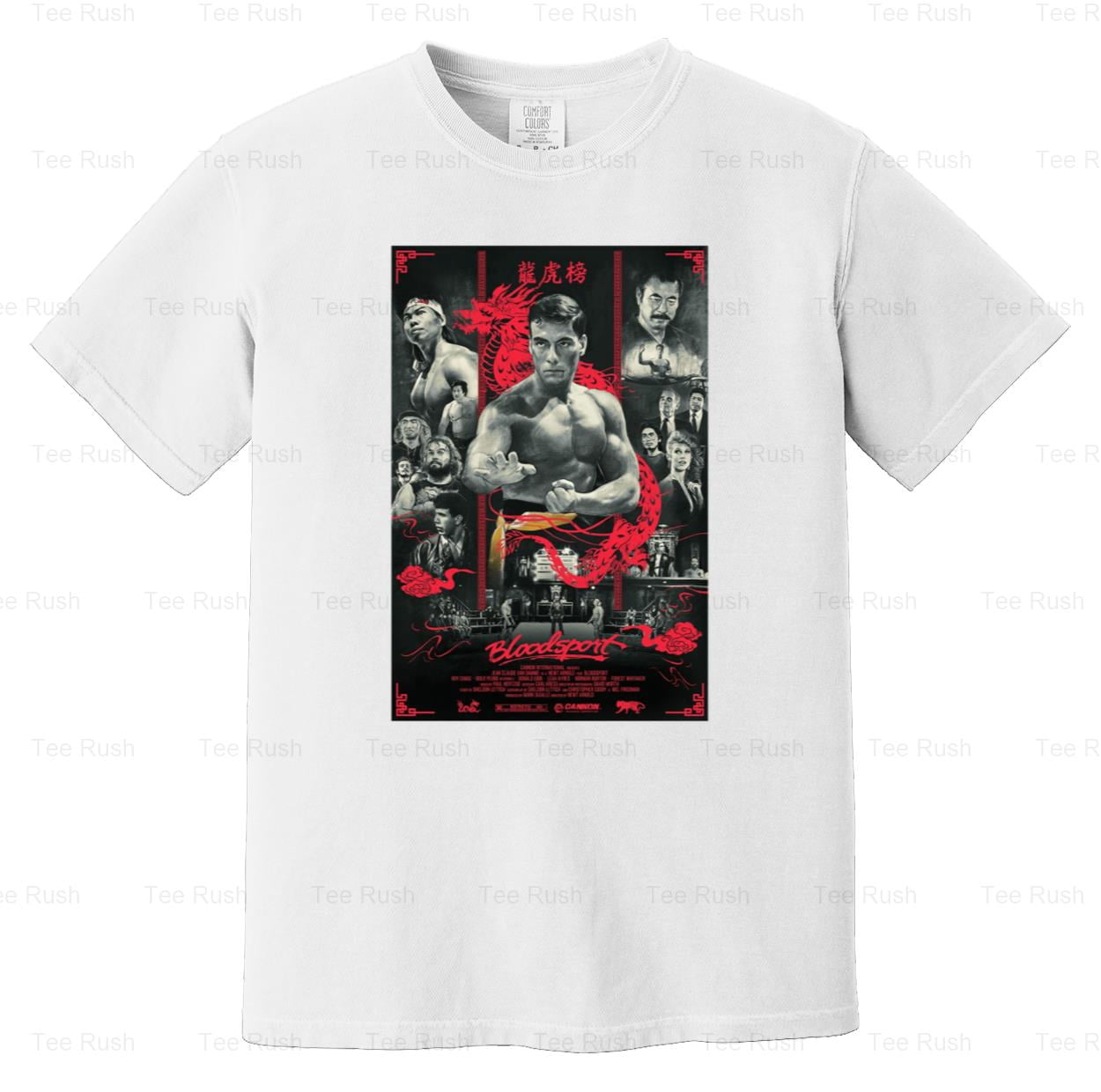 Bloodsport Jean Claude Van Damme Martial Arts Movie, 80s,, Comfort ...