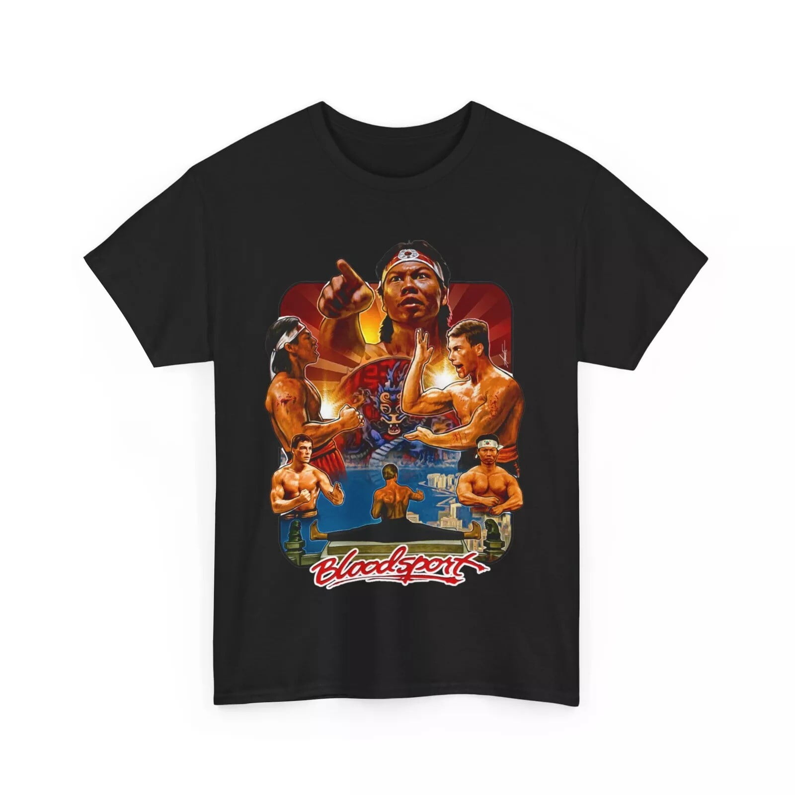 Bloodsport Movie Jean Claude Van Damme Unisex T Shirt - Walmart.com