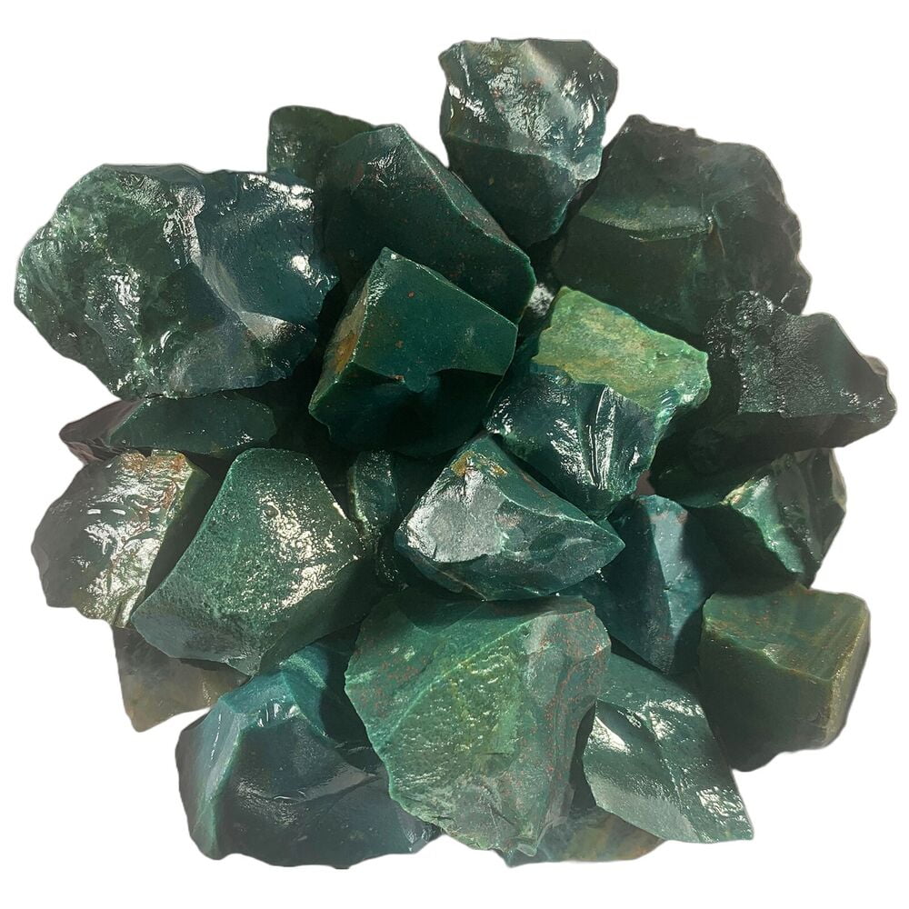 Bloodstone - Rough Rocks for Tumbling - Dispelling Fear and Anxiety ...