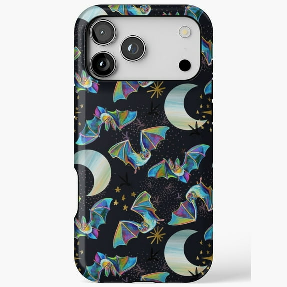 Bloodsucker Buffet Creepy Cute Bat Pattern Design Case for 11 to 17 Pro ...