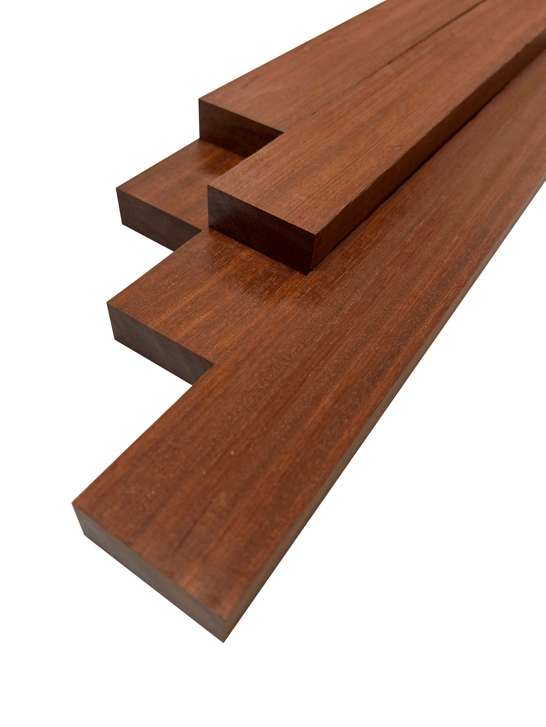 Bloodwood Lumber Board Combo 3/4" x 2" (5 Piece ) | 3/4" Lumber Boards ...