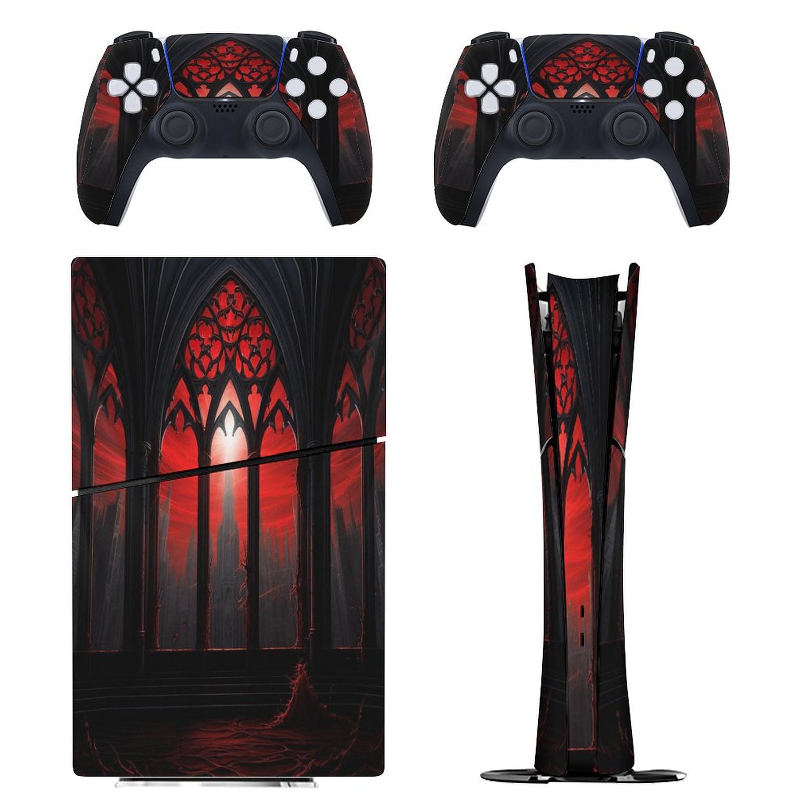 Bloody House PS5/PS5 Pro/PS5 Slim Digital Disc Skin Sticker For Console ...